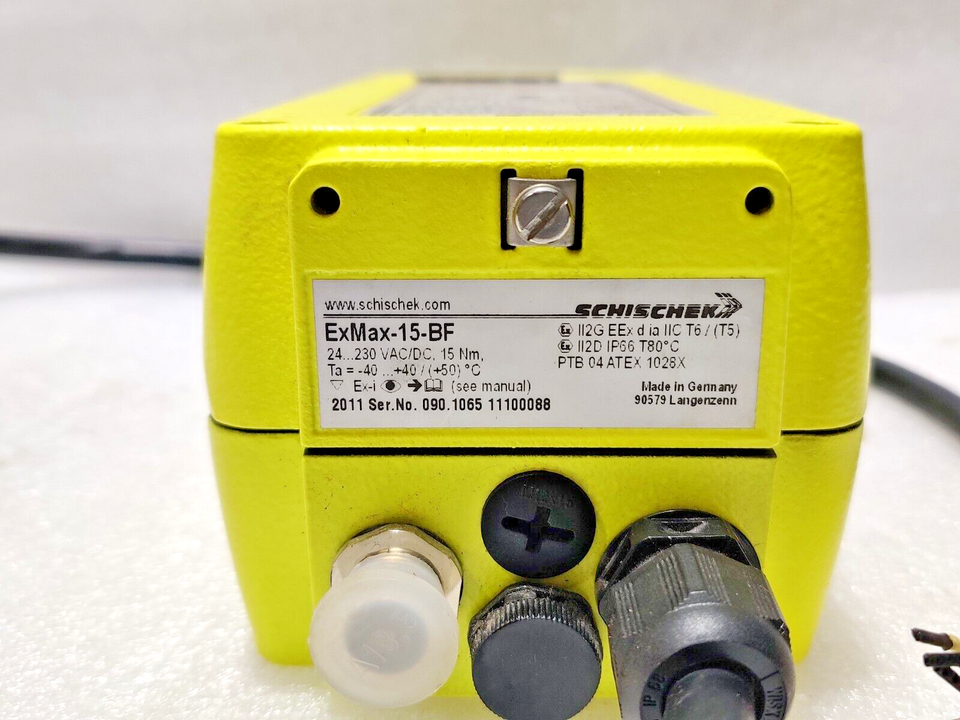 Schischek ExMax-15-BF Damper Actuator 24…230 VAC/DC 50/60Hz Exmax | eBay