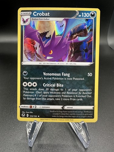 Crobat - 105/195 Silver Tempest - Pokémon TCG | eBay