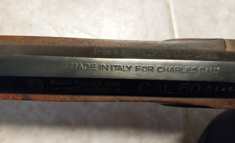 Charles Daly Hawken .50 Cal Muzzleloader Black Powder Ramrod Guide ...