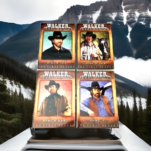 Walker Texas Ranger The Complete First Season DVD Chuck Norris Clarence ...