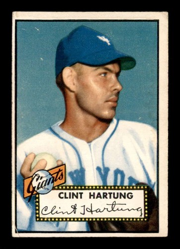 1952 Topps #141 Clint Hartung VG X2975134 | eBay