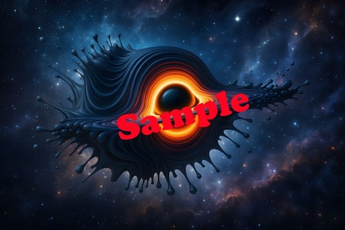 Space Black Hole "Digital" image 300 dpi jpeg wallpaper "Read ...