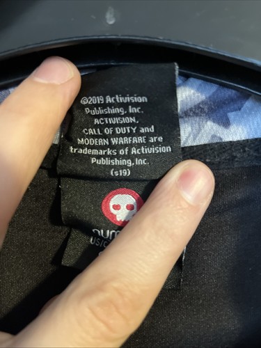 Call Of Duty Modern Warfare Jacket / Tracksuit Top Black UK Size Medium ...