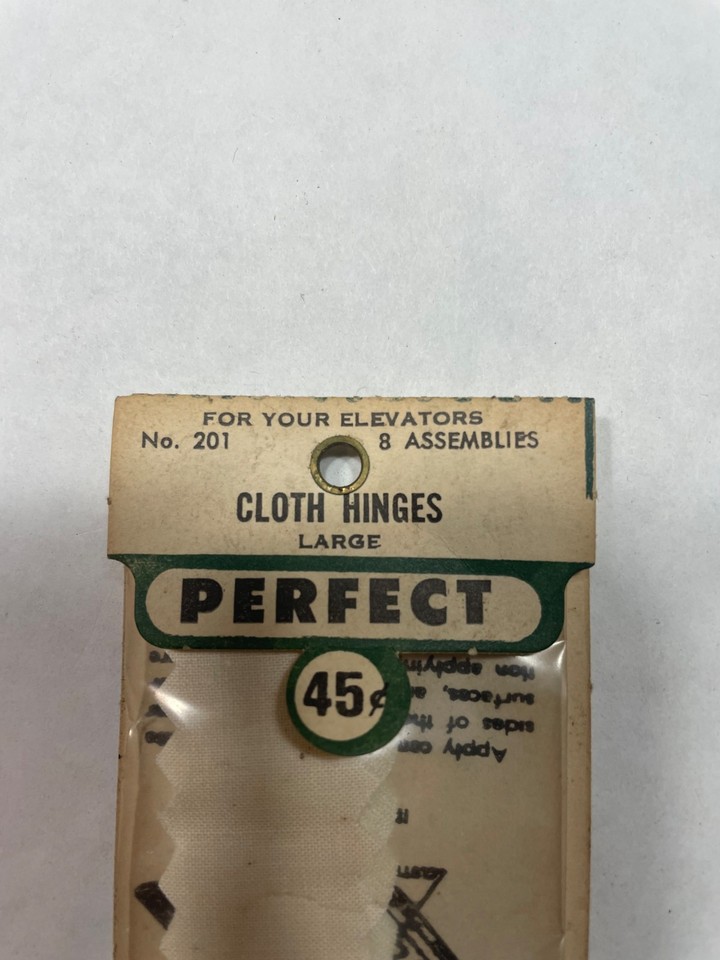 VINTAGE R/C AIRPLANE, PERFECT, CLOTH HINGES, LARGE #201 | eBay