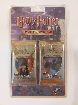 Harry Potter TCG BASE SET DOUBLE BLISTER Booster packs sealed | eBay