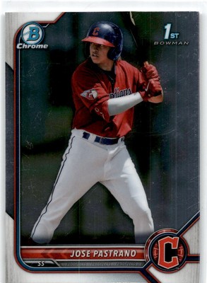 2022 Bowman Baseball Chrome Prospects Jose Pastrano #BCP-21 FBC | eBay