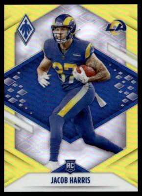 2021 Phoenix Yellow Jacob Harris Rookie /75 Los Angeles Rams #138 | eBay