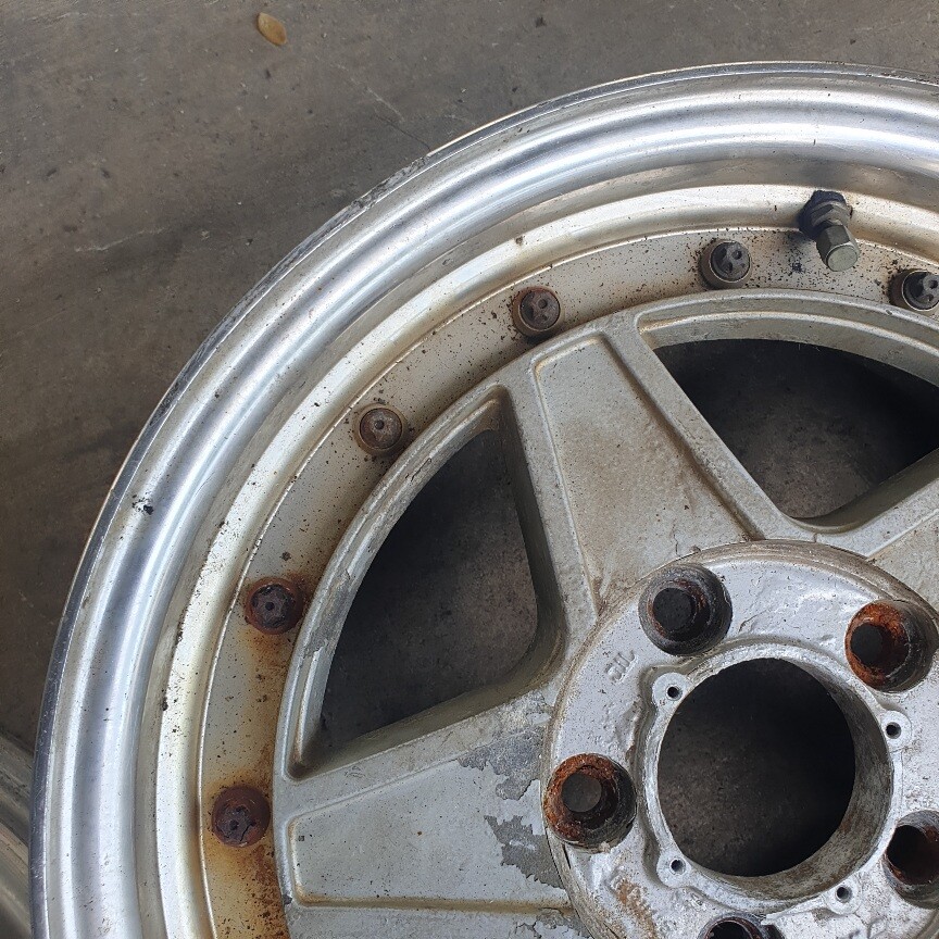 JDM WORK Ewing 5spoke 15" rims wheels for datsun 114.3X5 crown Z31 | eBay