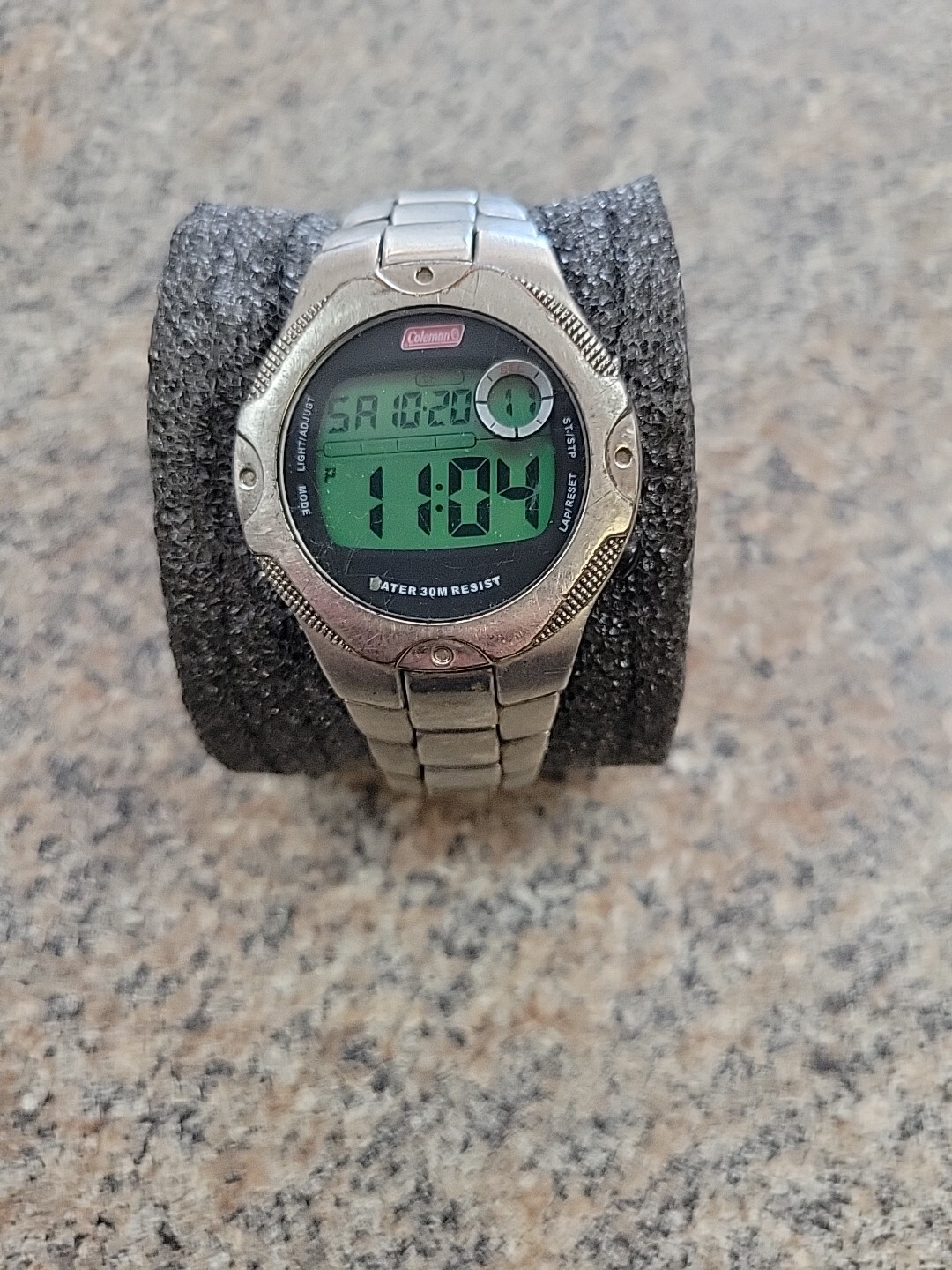 Coleman Men's 40819 Digital Dual Time Sport Watch water resistant Night ...