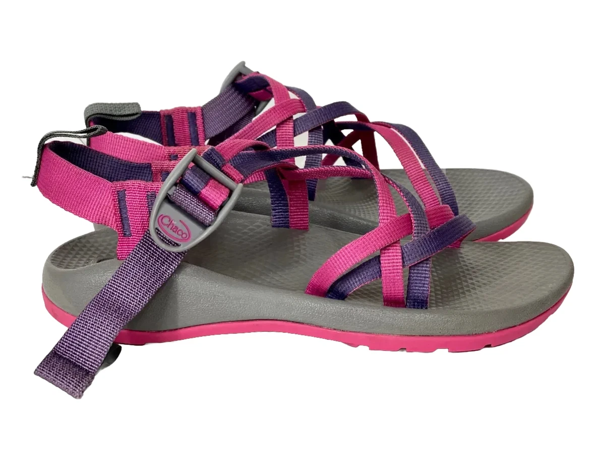 buy low price guarantee Chaco Sandals Purple Plaid Adjustable Strap ...