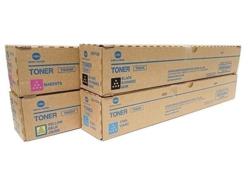 Konica TN626K TN626Y TN626M TN626C Toner Set for bizhub C450i C550i ...