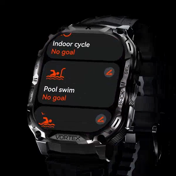 CARBINOX " VORTEX " Tactical Military Smartwatch IP69K Shock ...