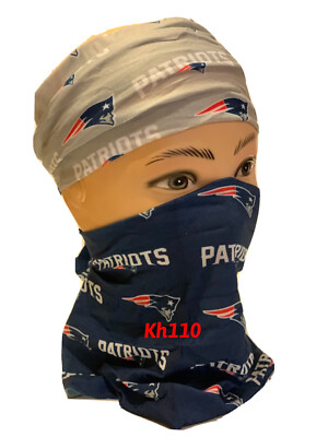 New England Patriots NFL Face Mask Bandana Balaclava Headwear Neck ...