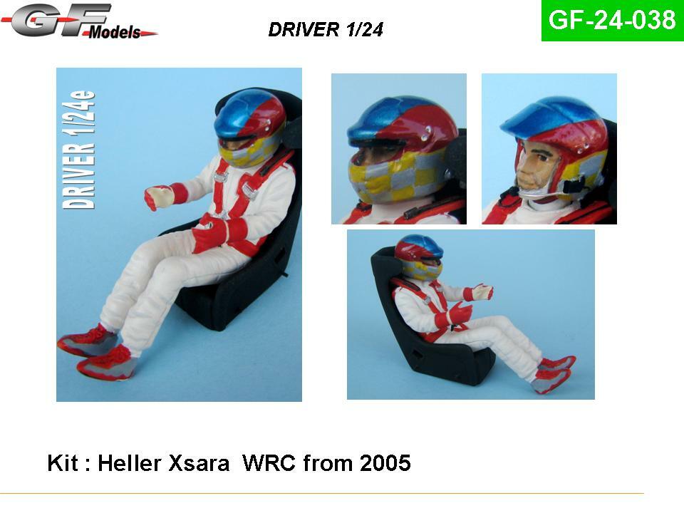 GF Models Resin Drivers Rally, F1, DTM, LMP Cars + Pit Crews 1:24th 1 ...