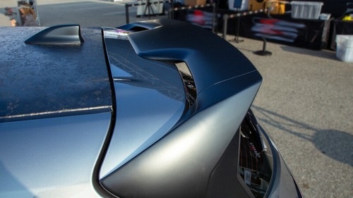 For Corolla GR Circuit Edition Fiberglass Rear Spoiler Roof Wing Body ...