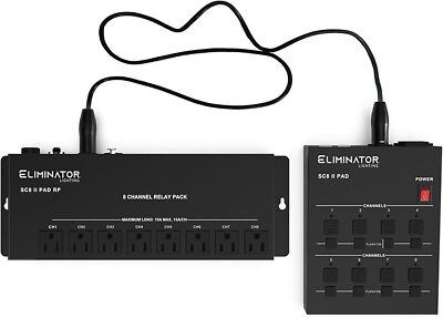 Eliminator Lighting SC8 II Pad System 8-Channel Analog Lighting ...