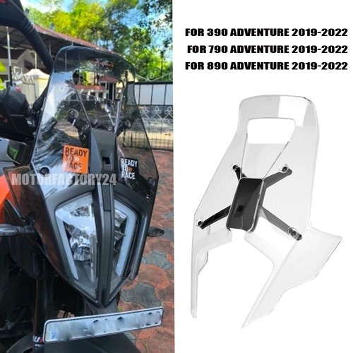 Tall Touring Windshield Deflector Windscreen For 390 790 890 Adventure ...