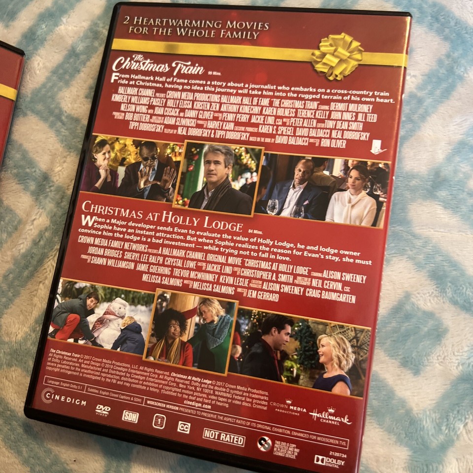 Hallmark Dvd 4 Film BOXSET. Christmas Next Door The Christmas Train ...