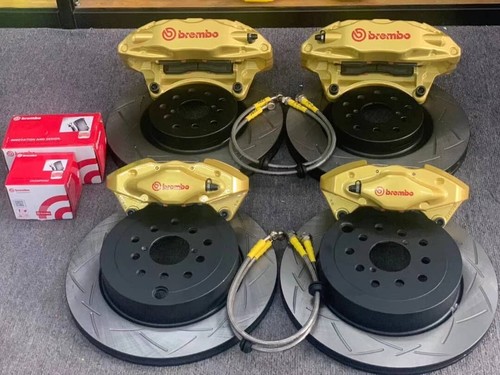 Subaru WRX BRZ Toyota FRS 86 Scion Calipers BBK Package Rotors Pads ...
