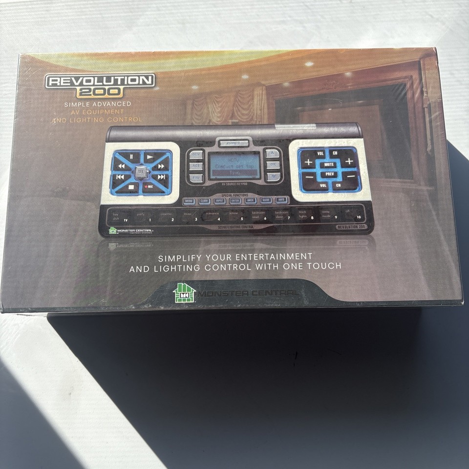 Monster Central Revolution 200 Simple Advanced AV Equipment New Sealed ...