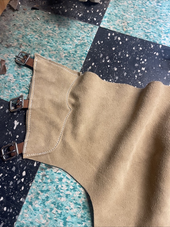 Set Of 2 Western Leather Chaps Nice Shape | eBay