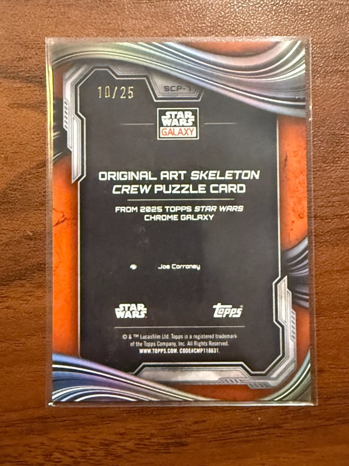 2025 Topps Star Wars Galaxy Skeleton Crew Puzzle #SCP-1 /25 | eBay