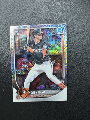 2025 Bowman Mega Box Coby Mayo Chrome Mojo Refractor Rookie Card RC #37 ...