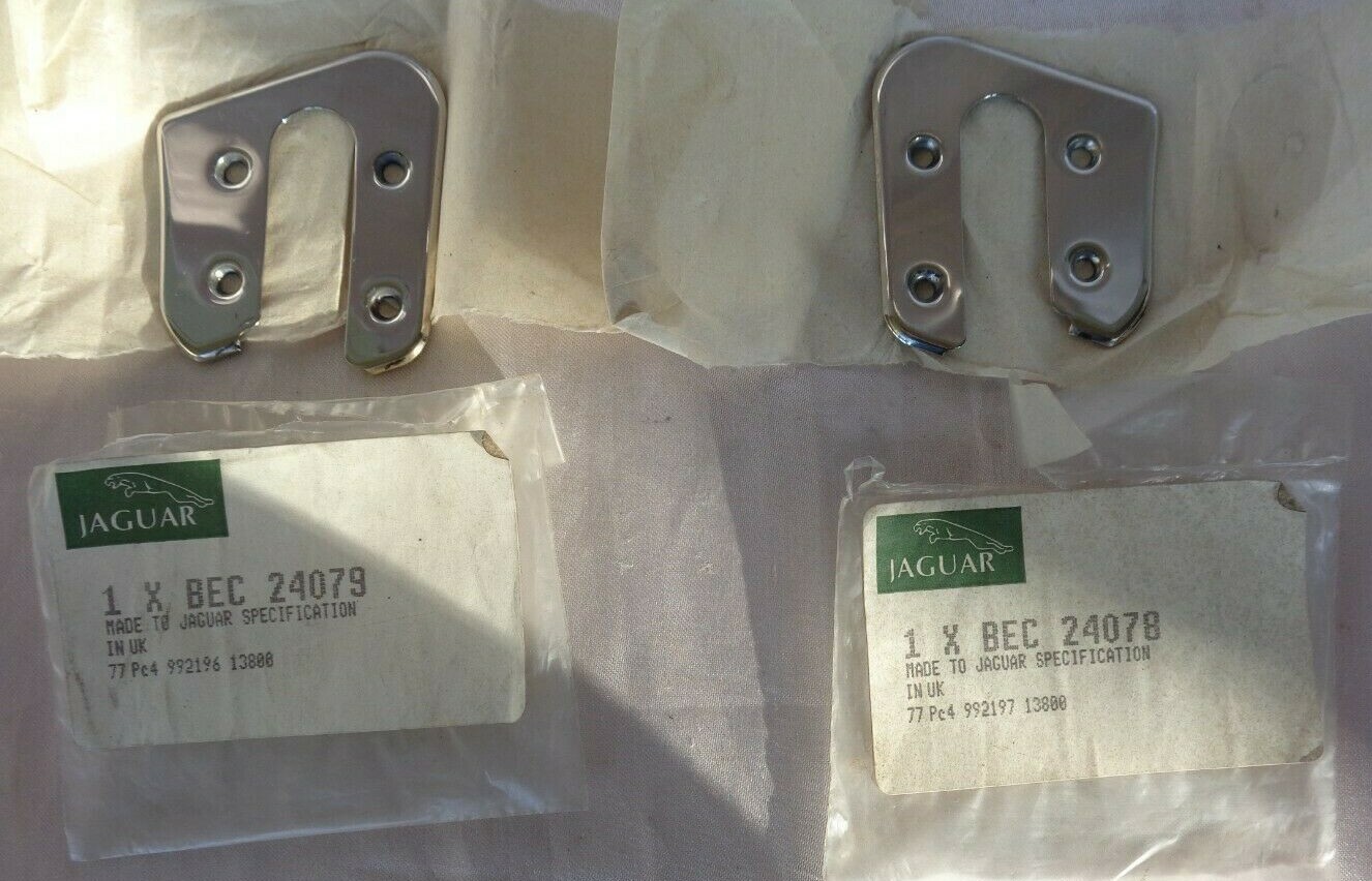 NEW GENUINE JAGUAR XJS LEFT & RIGHT DOOR SEAL FINISHER MOLDING OR SEAL ...