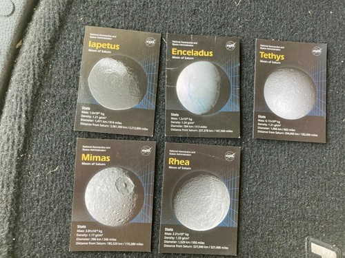 Lot of 6- NASA Moon Trading Cards | eBay