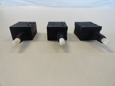 TURN STYLE ON / OFF ROTARY STYLE SWITCH SET OF (3) BLACK MARINE BOAT | eBay