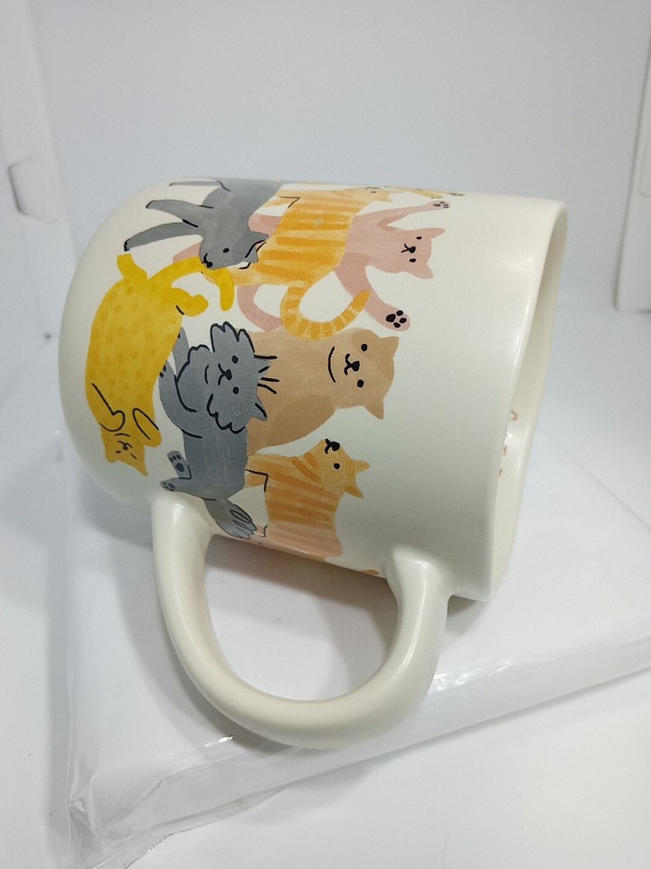 CAT PERSON COFFEE MUG. CAT PERSON MUG. CAT LOVERS DECO MUG. B344 | eBay