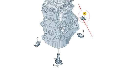 0EM Engine Oil Pressure Sensor Switch For Audi VW Skoda Seat 13 ...