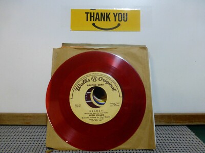 RUTH WALLIS UBANGI & JAMAICA RUM RED VINYL 45 | eBay