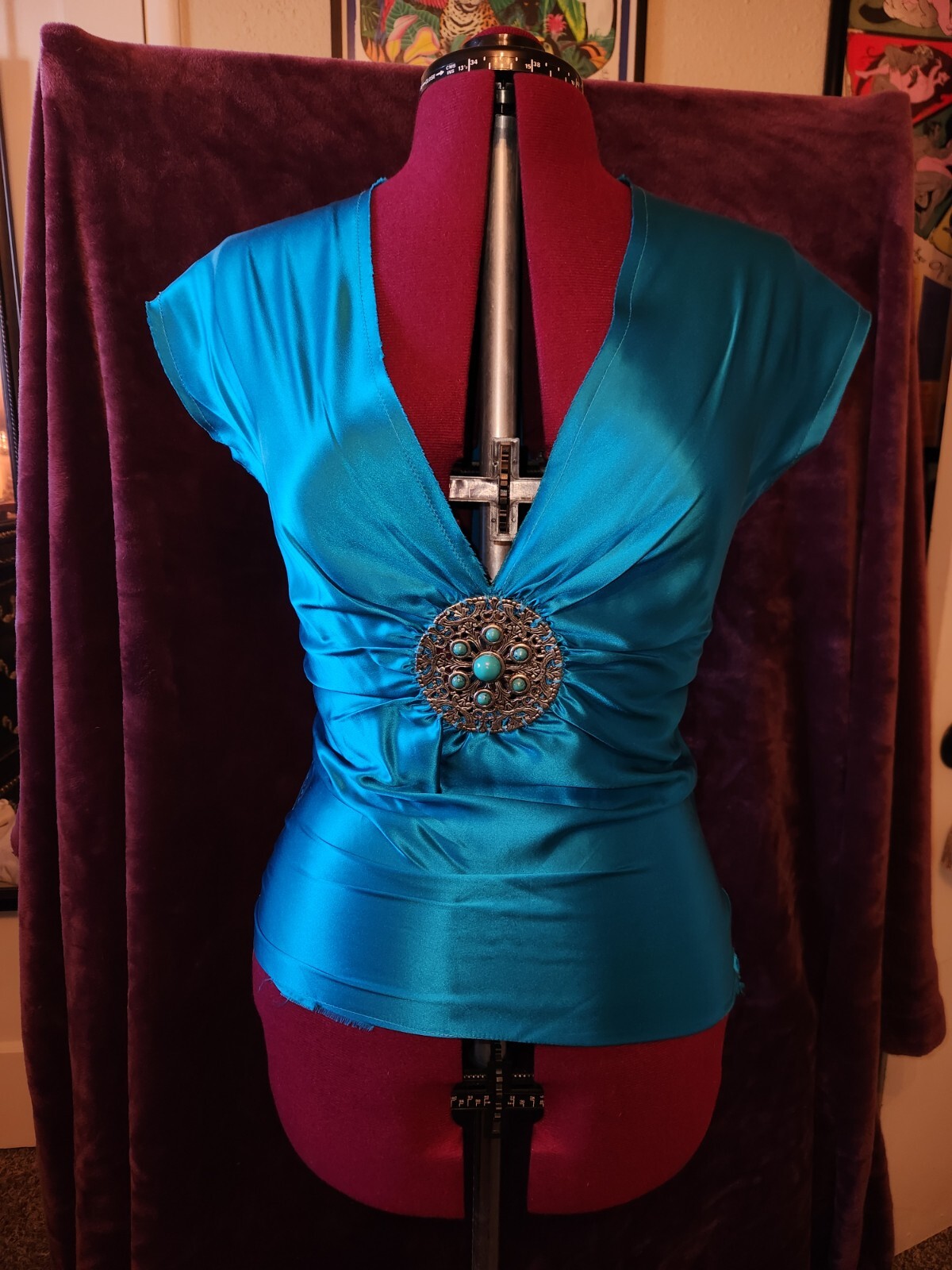 Sky Brand 5 Pc Lot Size L M Beaded Silk Sleeveless Top Tunic Dress ...