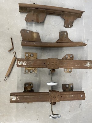 1961-1964 Chevy Impala Bucket Seat Tracks 2 Door Hardtop Convertible ...