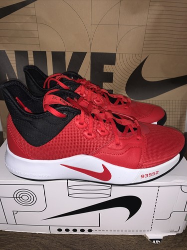 Size 9 - Nike PG 3 University Red 193145600577 | eBay