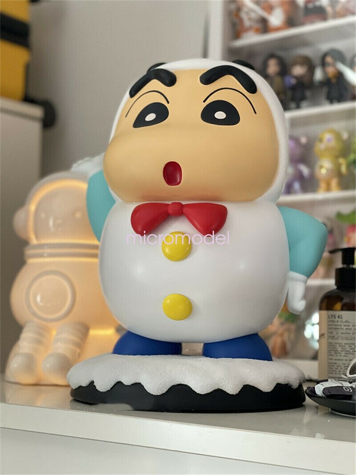 DGGB Studio Snowman Crayon Shin-chan Resin Model In Stock H30cm Crayon ...