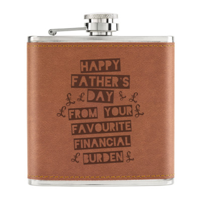 Happy Vater Tag Ihr Favorit Financial Belastung 170ml Pu-Leder ...