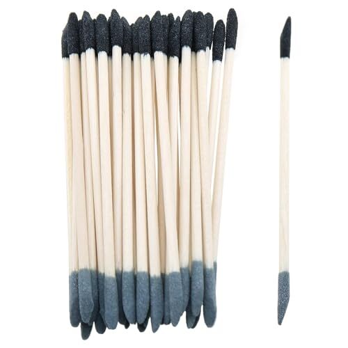 30PCS 137mm/5.4inch Double Sided Inclined Sanding Branch Fine Sanding ...