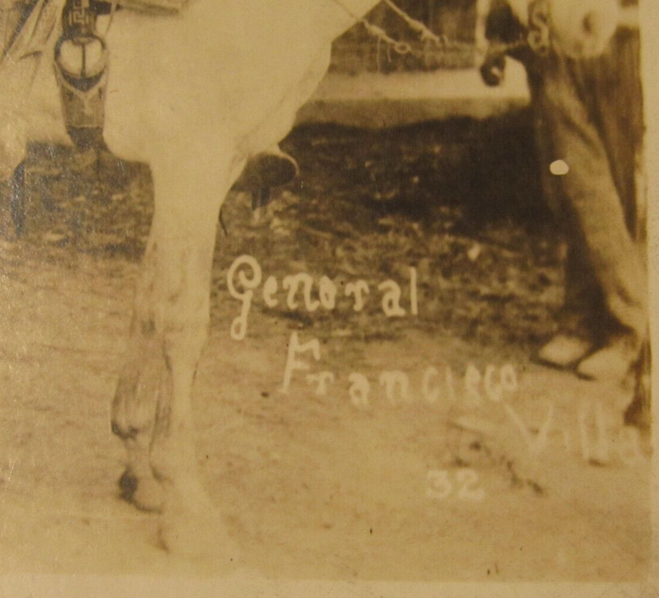 PANCHO VILLA Real Photo RPPC Mexican Revolution, original, General ...