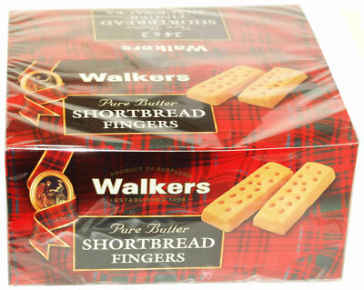 Walkers Biscuit Shortbread 2 Fingers Per Packet Short Bread - 24 ...