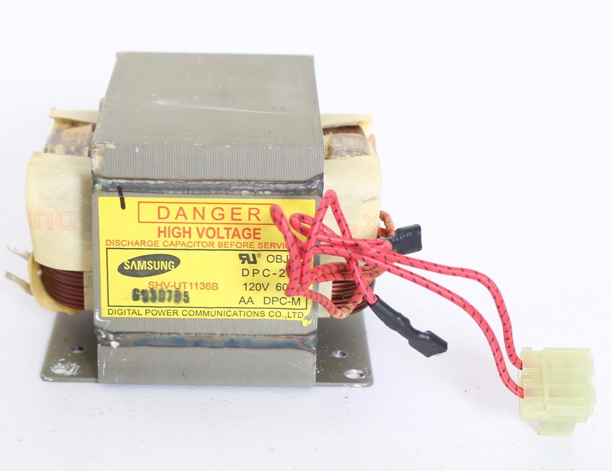 Samsung Microwave Oven High Voltage Transformer Shv-ut1136b DPC 240 ...