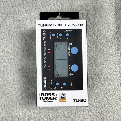 Boss TU-30 Tuner & Metronome TESTED 761294508992| eBay