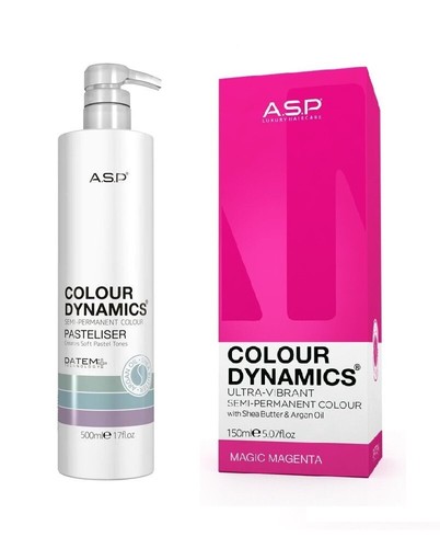 ASP Colour Dynamics Magic Magenta 150ml and Pasteliser 500ml | eBay