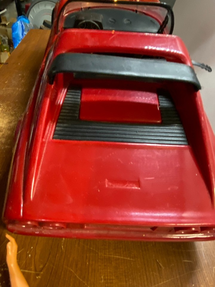 Barbie/Ken 1986 Mattel Red Ferrari - good condition. Comes with 1983 ...