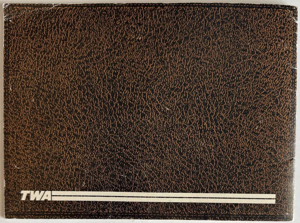 TWA Airlines - Frequent Flight Bonus Program Brochure - 1984 | eBay