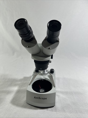 AmScope Cordless Portable 20X-40X Stereo Microscope FOR PARTS | eBay