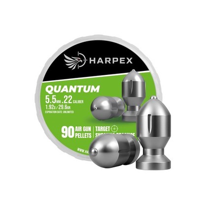 HARPEX Quantum 90 Count PILEDRIVER Domed Slug 5.5mm .22 Caliber Airgun ...
