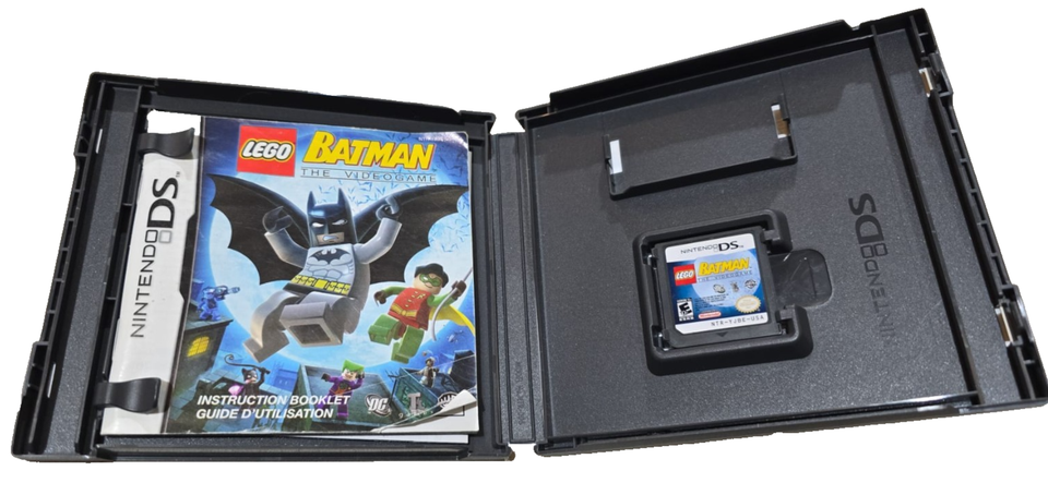 Lego Batman: The Video Game (Nintendo DS) Case, Game & Manual -Tested ...