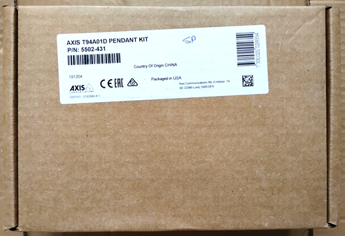 AXIS Communication T94A01D Pendant Kit #5502-431 in Factory Sealed Box ...